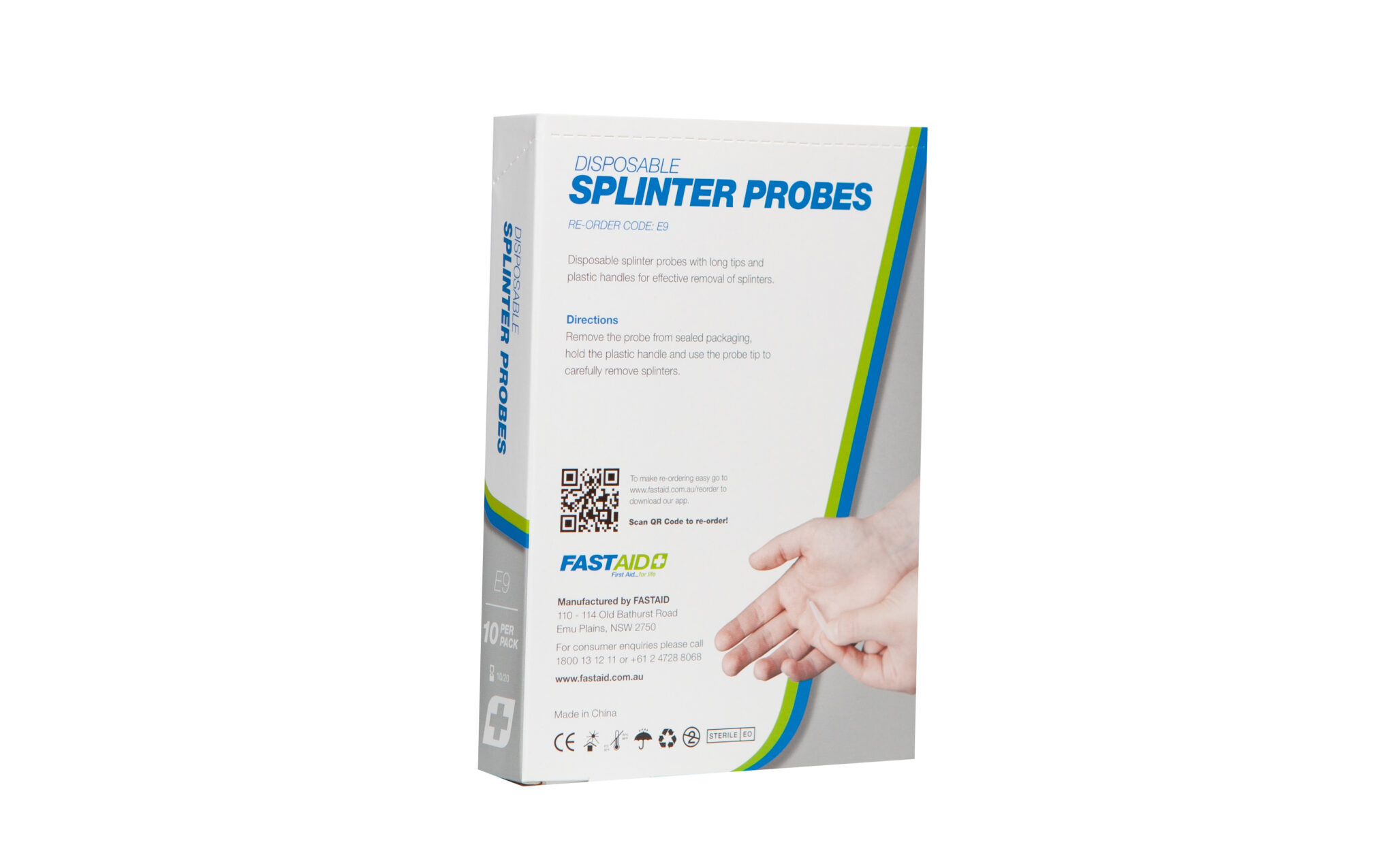ATI First Aid Supplies | E9 Disposable Splinter Probes, 10pk