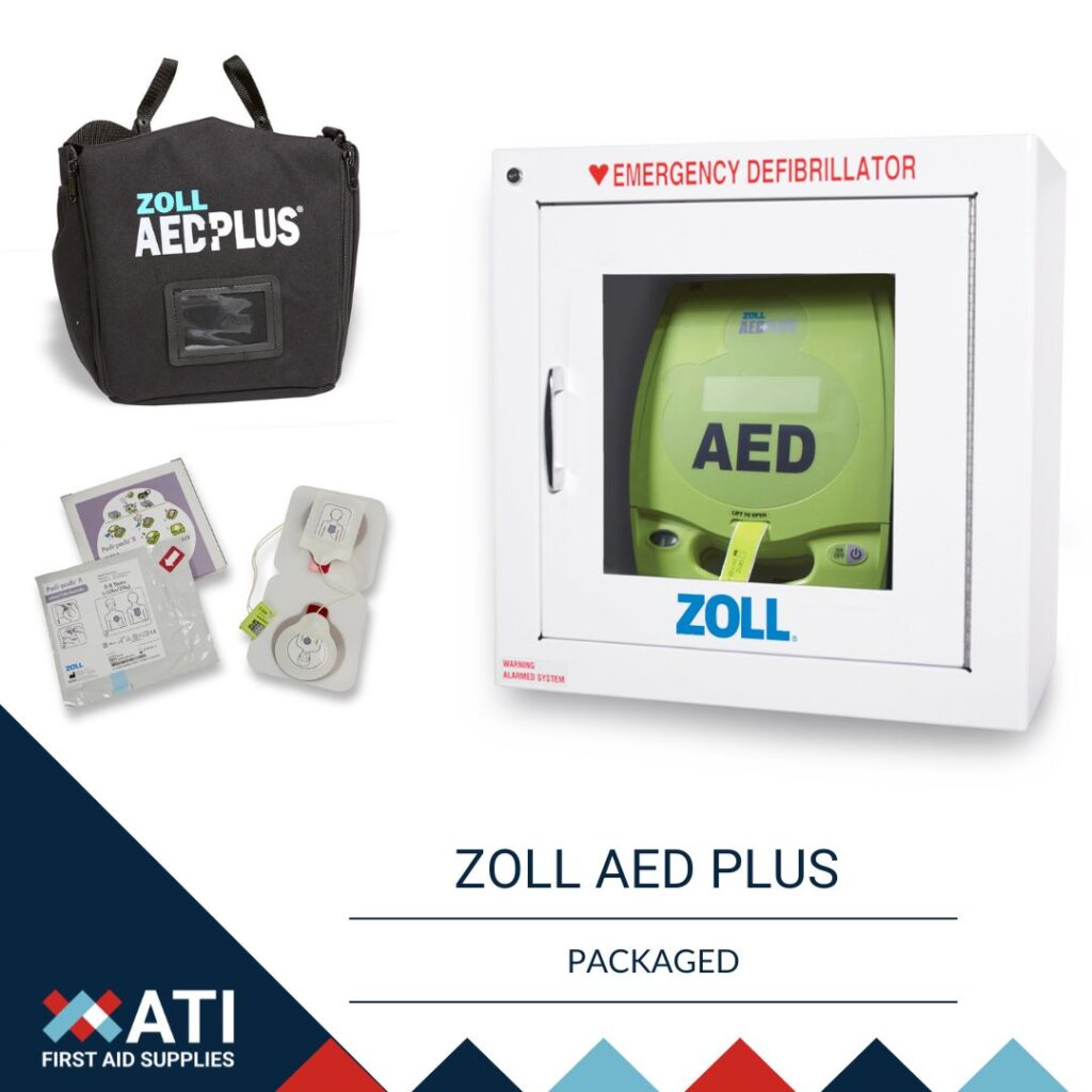 ATI First Aid Supplies | ZOLL AED Plus Package